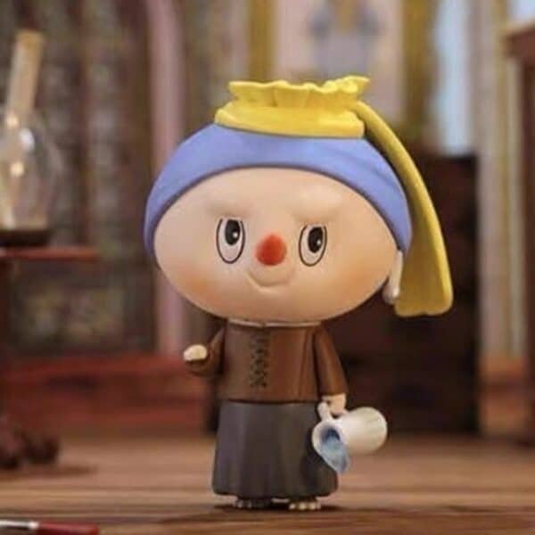 Figurine Labubu Girl with a Pearl Earring - The Monsters Art Series ...